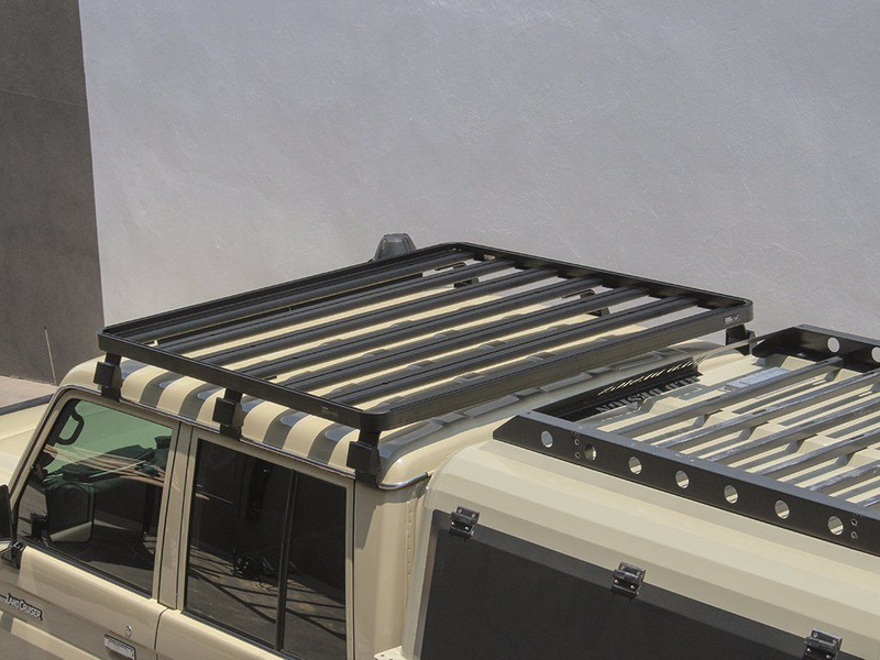 Toyota Land Cruiser 79 DC Bakkie Slimline II Roof Rack Kit - Hitchpro ...