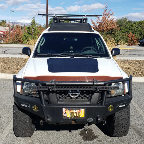 Nissan XTerra & Frontier 1st / 2nd Gen Vss System - 90 Watt Hood Solar ...