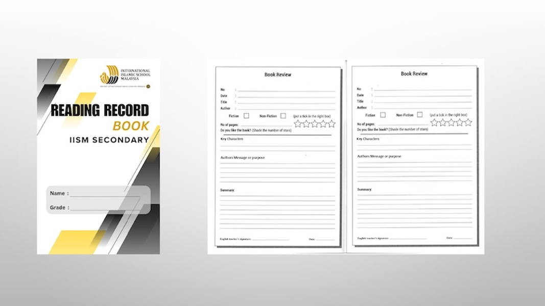 Reading Record Book (Secondary) - IISM Bookstore