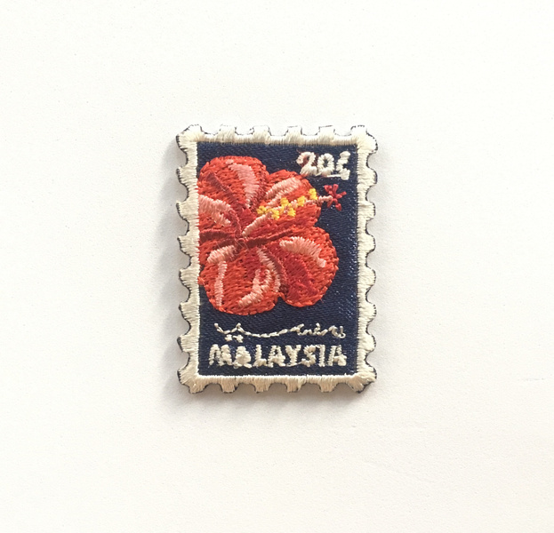 SALANG DESIGN PATCHES STAMP BUNGA RAYA - ILHAM GALLERY GIFT SHOP