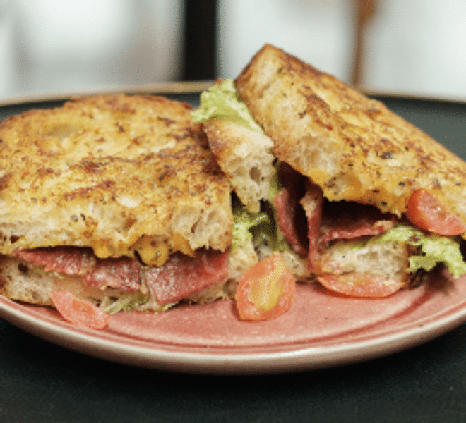 GARLIC TOASTIE BLT - Jao Tim