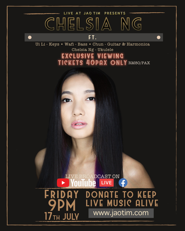 Chelsia Ng - 17th July - Jao Tim