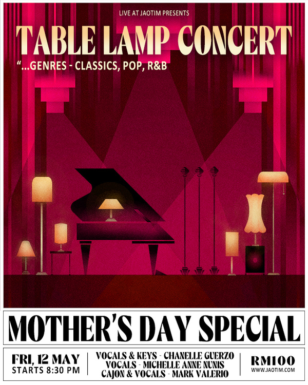 Table Lamp Concert ft Michelle Anne Nunis, Chanelle Guerzo & Mark ...