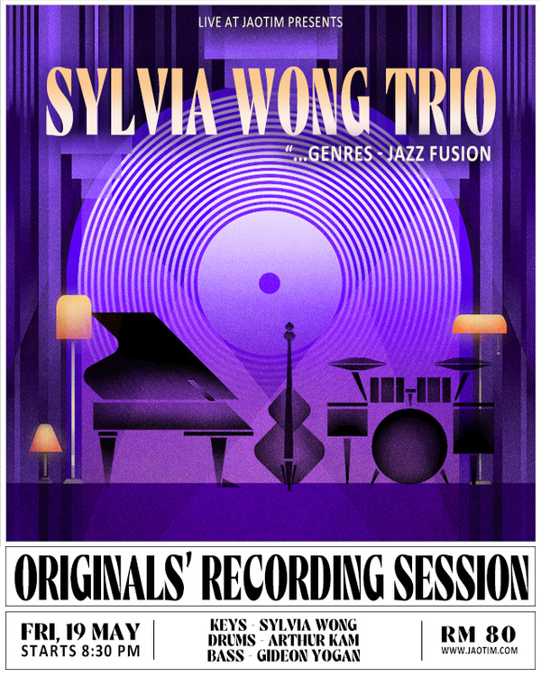 Sylvia Wong Trio - Originals’ Live Recording Session - 19th May 2023 - Jao Tim