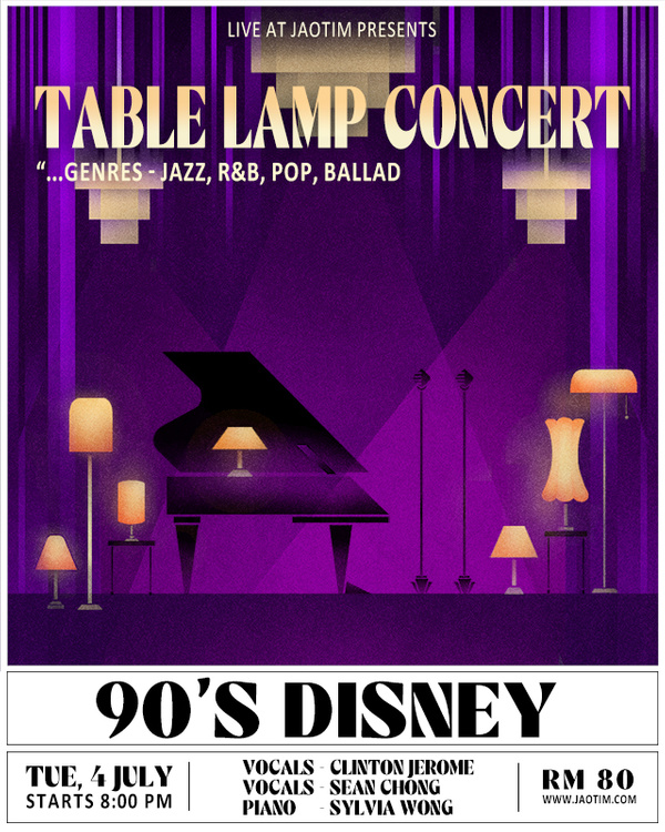 Table Lamp Concert ft. Clinton Jerome, Sean Chong & Sylvia Wong - 4th ...