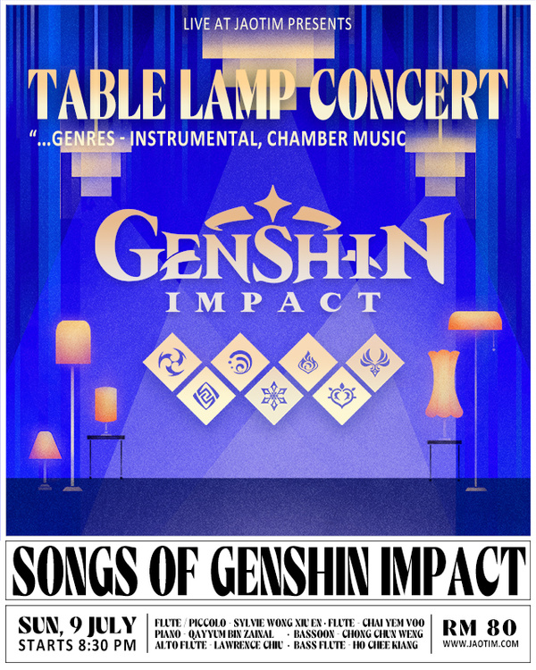 Table Lamp Concert ft. Sylvie Wong - 9th July 2023 (Genshin Impact ...