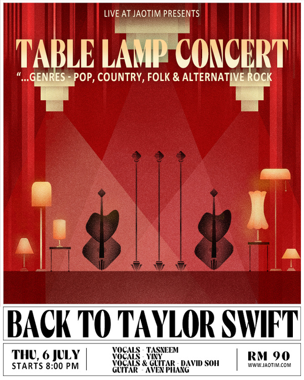 Table Lamp Concert ft. Tasneem, Yiny, David Soh & Aven - 6th July 2023 ...