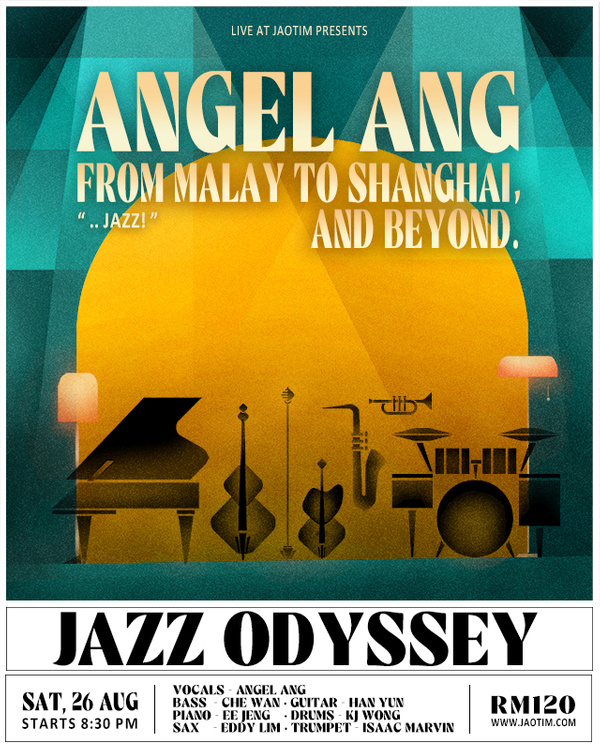 Angel Ang from Malay to Shanghai and Beyond - 26th August 2023 (Jazz ...