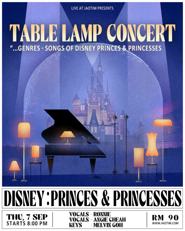 Table Lamp Concert ft. Ronnie & Angie Cheah - 7th Sept 2023 (Disney ...