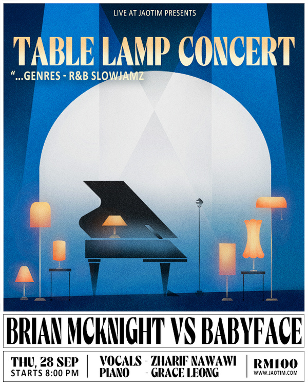 Table Lamp Concert ft. Zharif Nanawi & Grace Leong - 28th Sept 2023 ...
