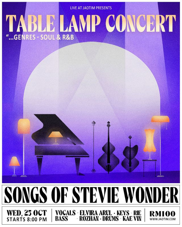 Table Lamp Concert ft. Elvira Arul - 25th Oct 2023 ( Stevie Wonder ...