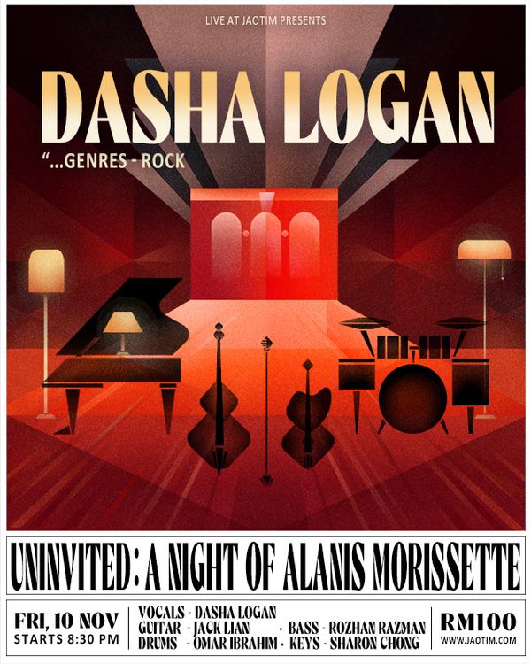 Uninvited : A Night Of Alanis Morissette ft Dasha Logan - 10th Nov 2023 ...