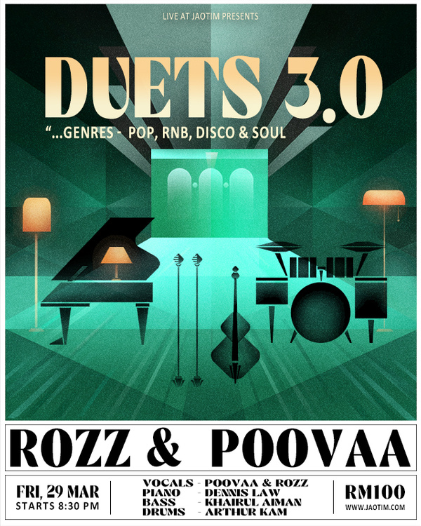 Duets 3.0 ft. Poova & Rozz - 29th March 2024 (Pop, R&B, Disco & Soul ...