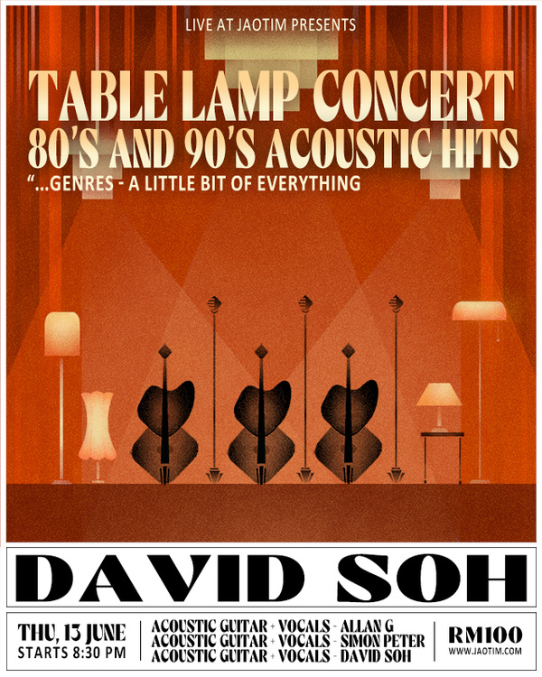 Table Lamp Concert ft. David Soh, Allan G,Simon Peter - 13th June 2024 ...