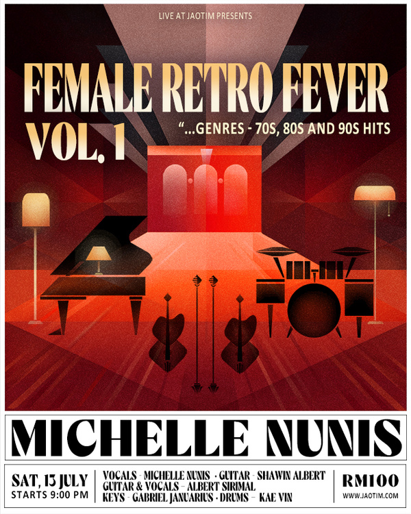 Female Retro Fever Vol. 1 ft. Michelle Nunis - 13th July 2024 (70,80 ...
