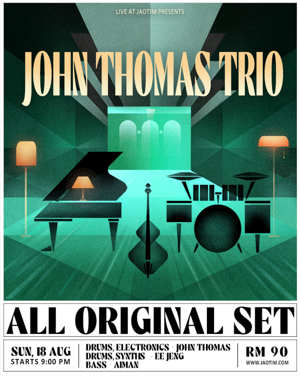 John Thomas Trio "All Original Set" - 18th August 2024 - Jao Tim