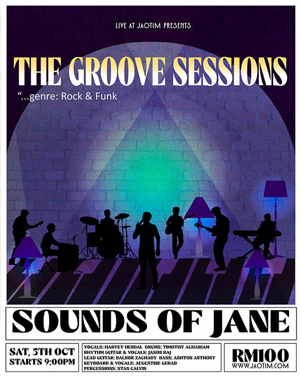 The Groove Session ft. Sound Of Jane - 5th Oct 2024 (Rock & Funk) - Jao Tim