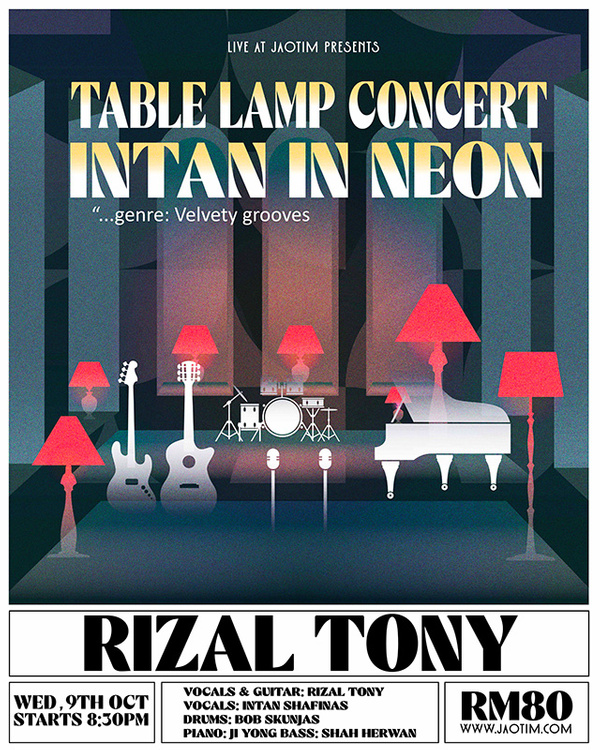 Table Lamp Concert ft. Rizal Tony - 9th Oct 2024 (Velvety Groove) - Jao Tim