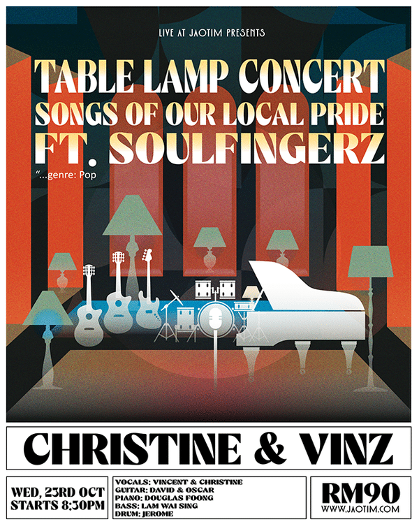 Table Lamp Concert ft. Christine - 23rd Oct 2024 (Pop) - Jao Tim