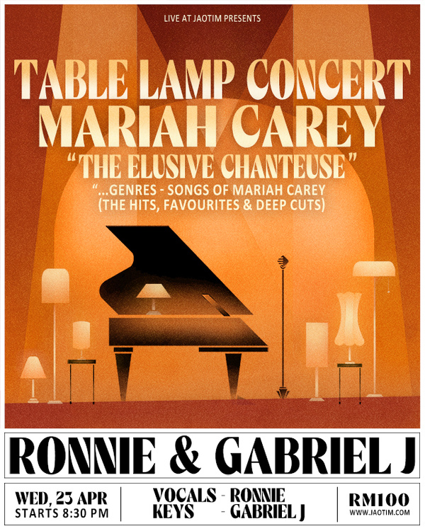 Table Lamp Concert ft. Ronnie & Gabriel J - 23rd April 2025 (Mariah ...