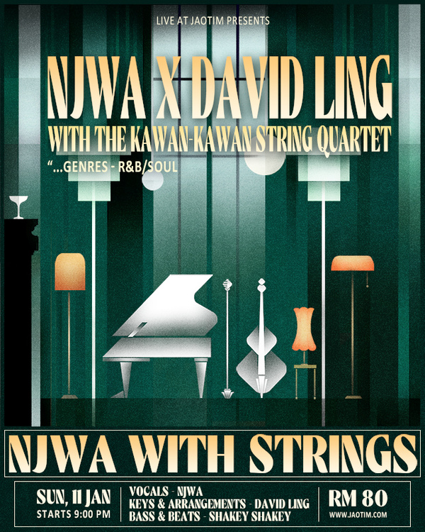 NJWA X DAVID LING : with The Kawan Kawan String Quartet - 11th Jan 2026 ...