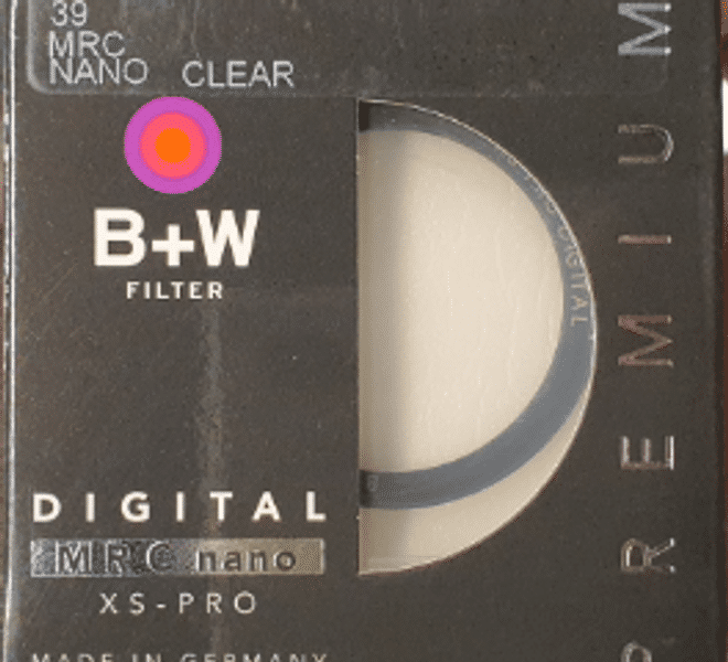 B+W 39mm filter - KameraCrafts