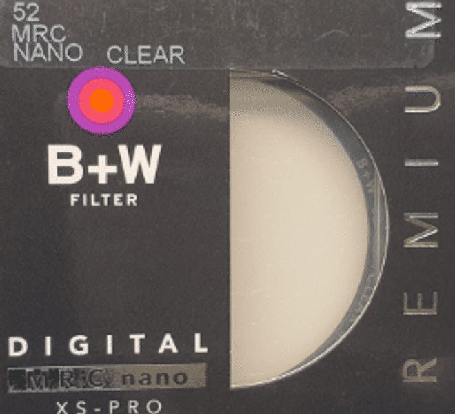 B+W 52mm filter - KameraCrafts