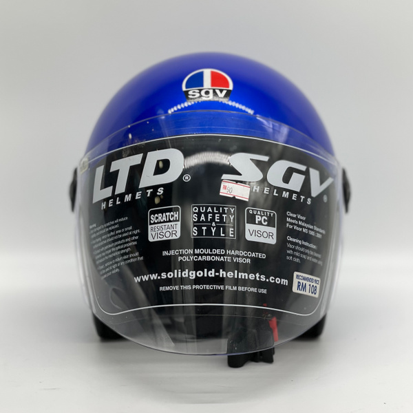 SGV SHARP BLUE - kedai penjual helmet