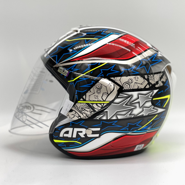 ARC RITZ AR4 BLACK - kedai penjual helmet