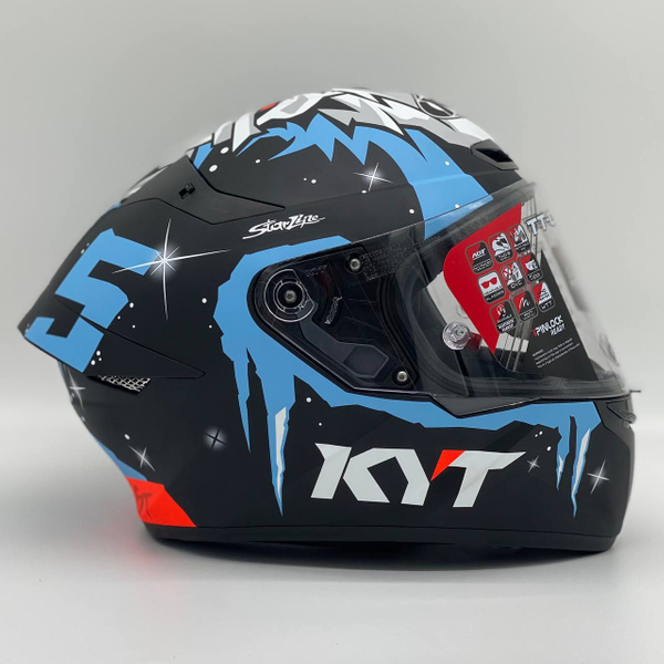 KYT TT COURSE MASIA WINTER TEST MATT - kedai penjual helmet