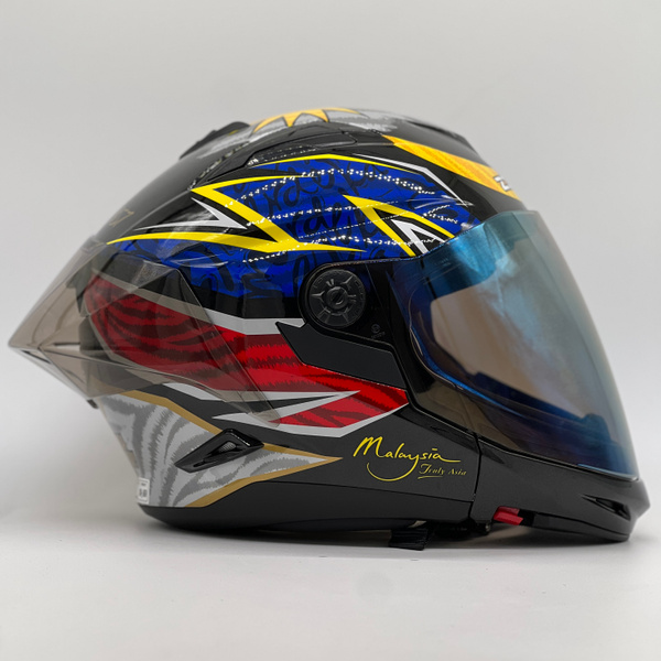 ZEUS ZS-613 66TH MERDEKA LIMITED EDITION - kedai penjual helmet