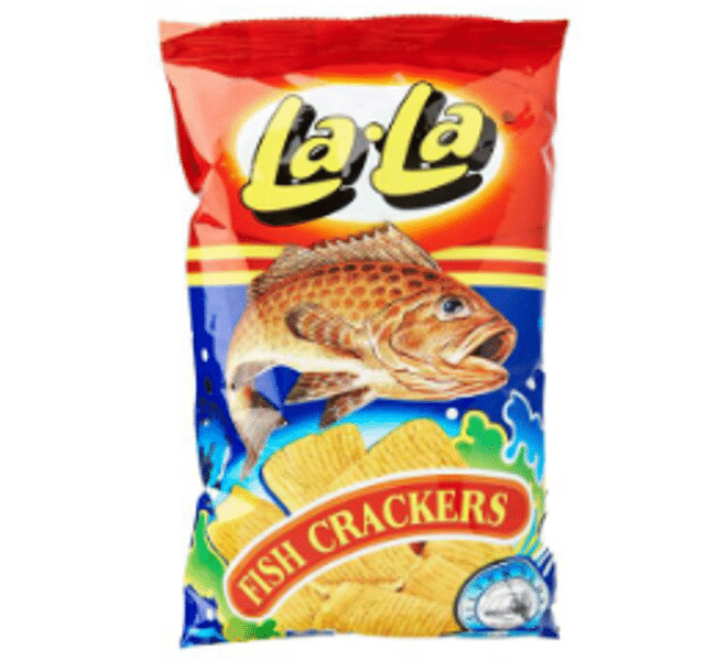 LALA FISH CRACKERS 100G - FlairMart