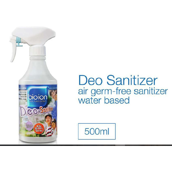 Bio Ion - Deo-Sanitizer Germ-Free Sanitizer Water Based Ocean Blue ...