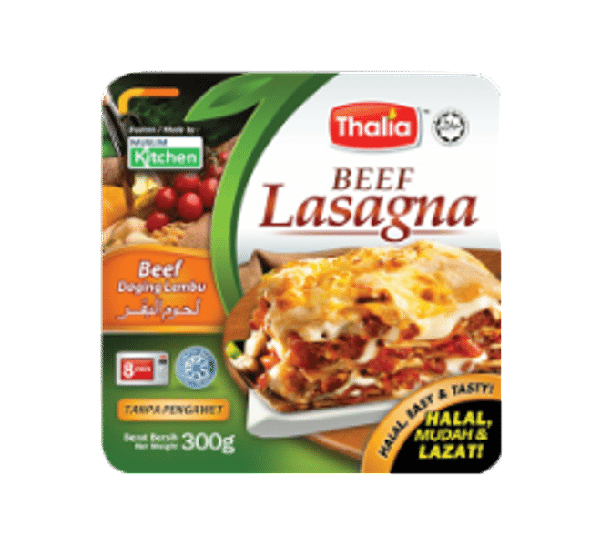 Thalia Beef Lasagna 300g - Marjan Halal Mart