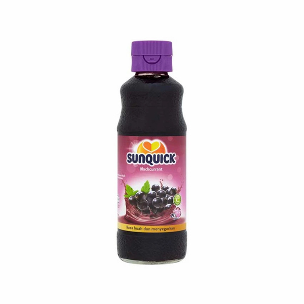 Sunquick Blackcurrant 330 ml - Marjan Halal Mart