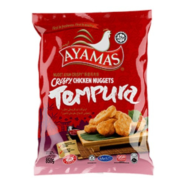 Ayamas Nuget Ayam Crispy Tempura 850 g - Marjan Halal Mart