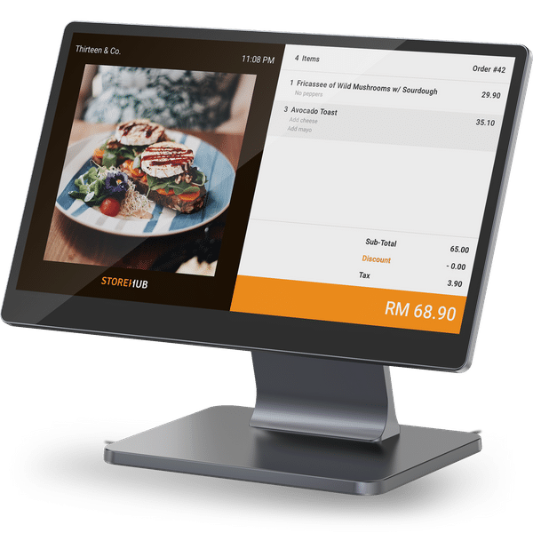 Android Swan 1 PRO POS Terminal (Single Screen) - StoreHub Merchandise