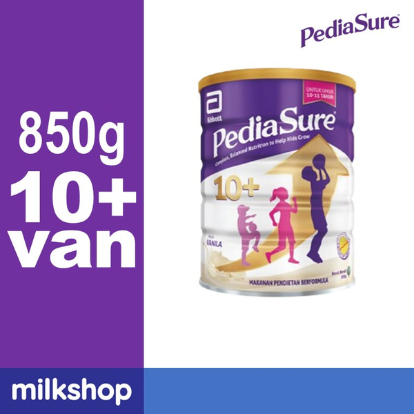 Pediasure 10+ Vanilla 800g/850g - Milkshop