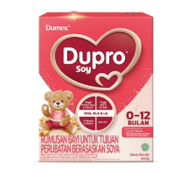 Dupro Soy Infant Formula 400g (0-12M) - Milkshop