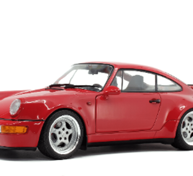 Porsche 964 Turbo 3,6 - Rouge Indien - 1990 - Milliontoy
