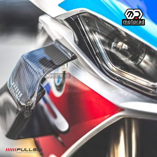 Fullsix Carbon Fiber Winglets for 2020 BMW S1000R - Motorad Motorcycle Shop