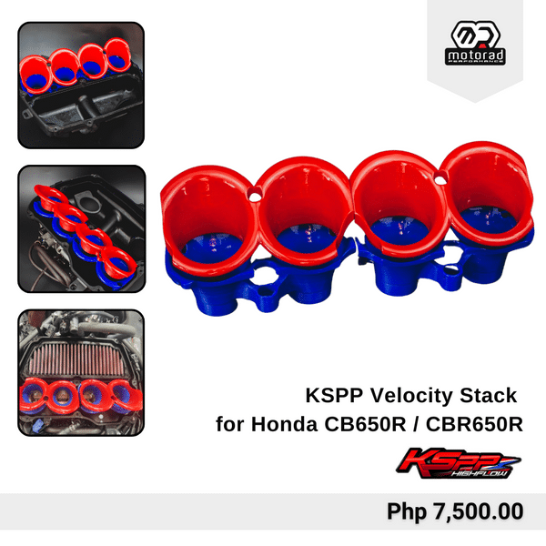 KSPP Velocity Stack for Honda CB650R / CBR650R - Motorad Motorcycle Shop