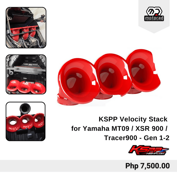 KSPP Velocity Stack for Yamaha MT09 / XSR 900 / Tracer900 - Gen1-2 ...