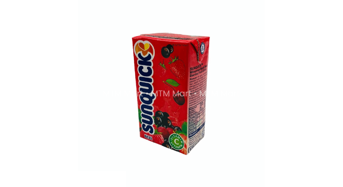 SUNQUICK Berries Fruit Drink 125ml - MTM Mart Taman Samudera