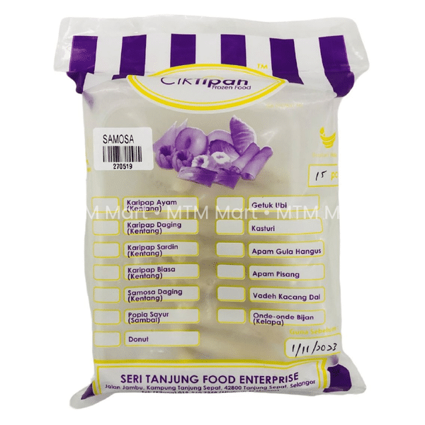 Cik Tipah Samosa 15 Pcs - MTM Mart Taman Samudera
