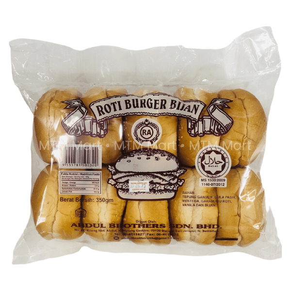 ROTI ABDUL Roti Burger Bijan 10 pcs - MTM Mart Taman Samudera