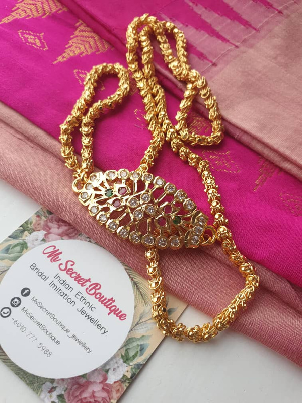 D.NO-092 - AD MOPPU CHAIN - MV SECRET JEWELLERY