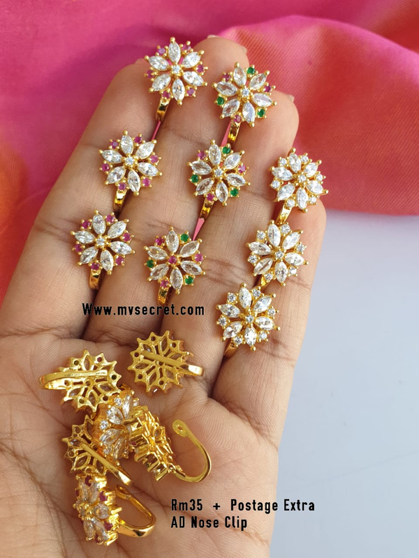 D.NO 102 - AD NOSE PIN - MV SECRET JEWELLERY