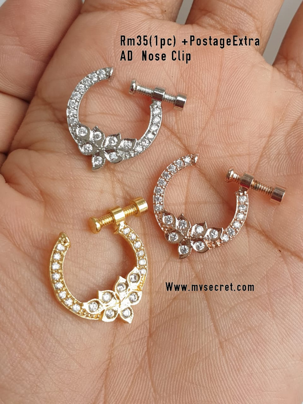 D.NO 121 - AD NOSE PIN - MV SECRET JEWELLERY