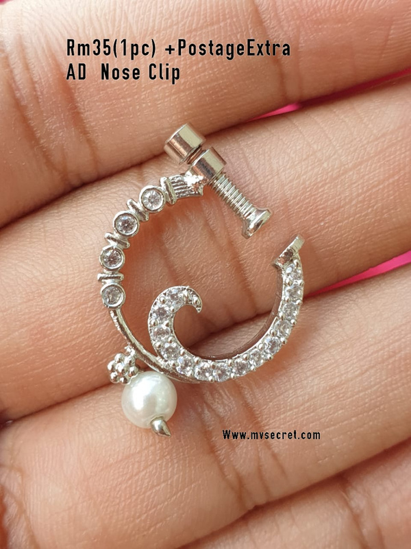 D.NO 122 - AD NOSE PIN - MV SECRET JEWELLERY